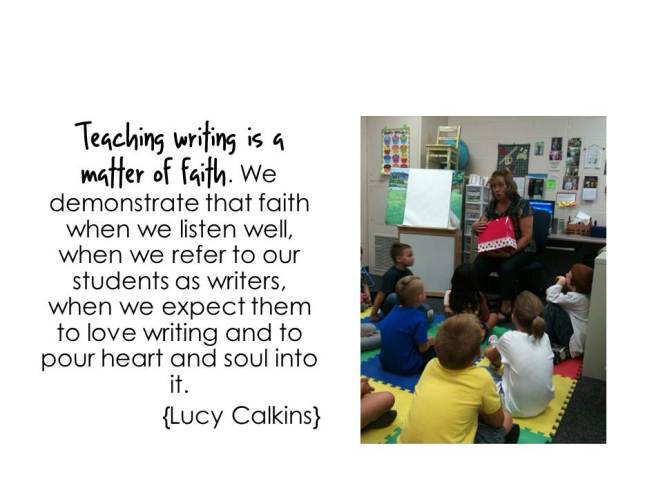 Foundations of Writing Workshop – TWO WRITING TEACHERS