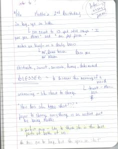 Throwback Week: A Peek Inside Dana’s Writer’s Notebook – TWO WRITING ...