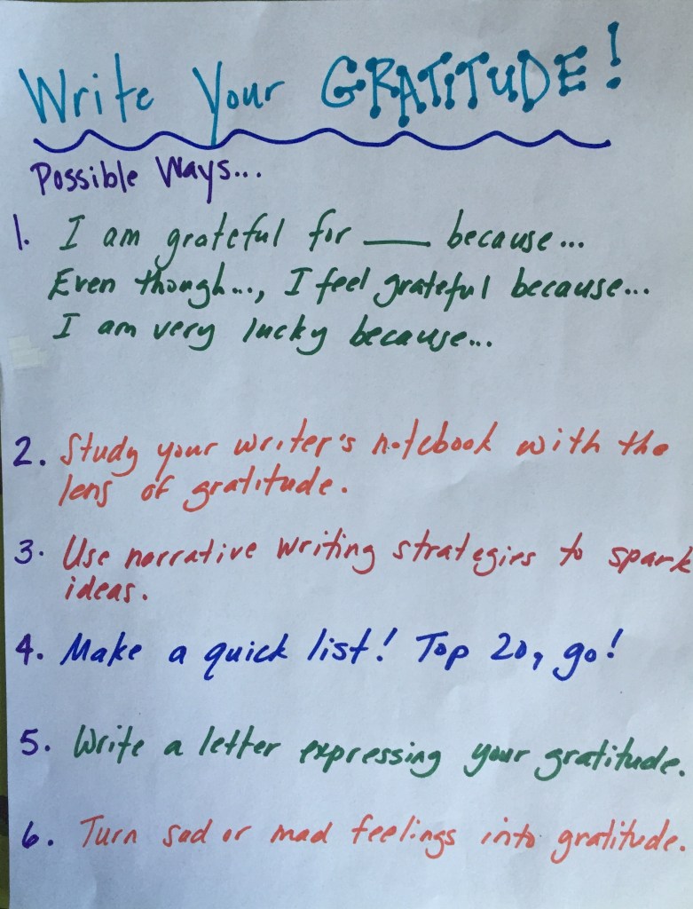gratitude – TWO WRITING TEACHERS