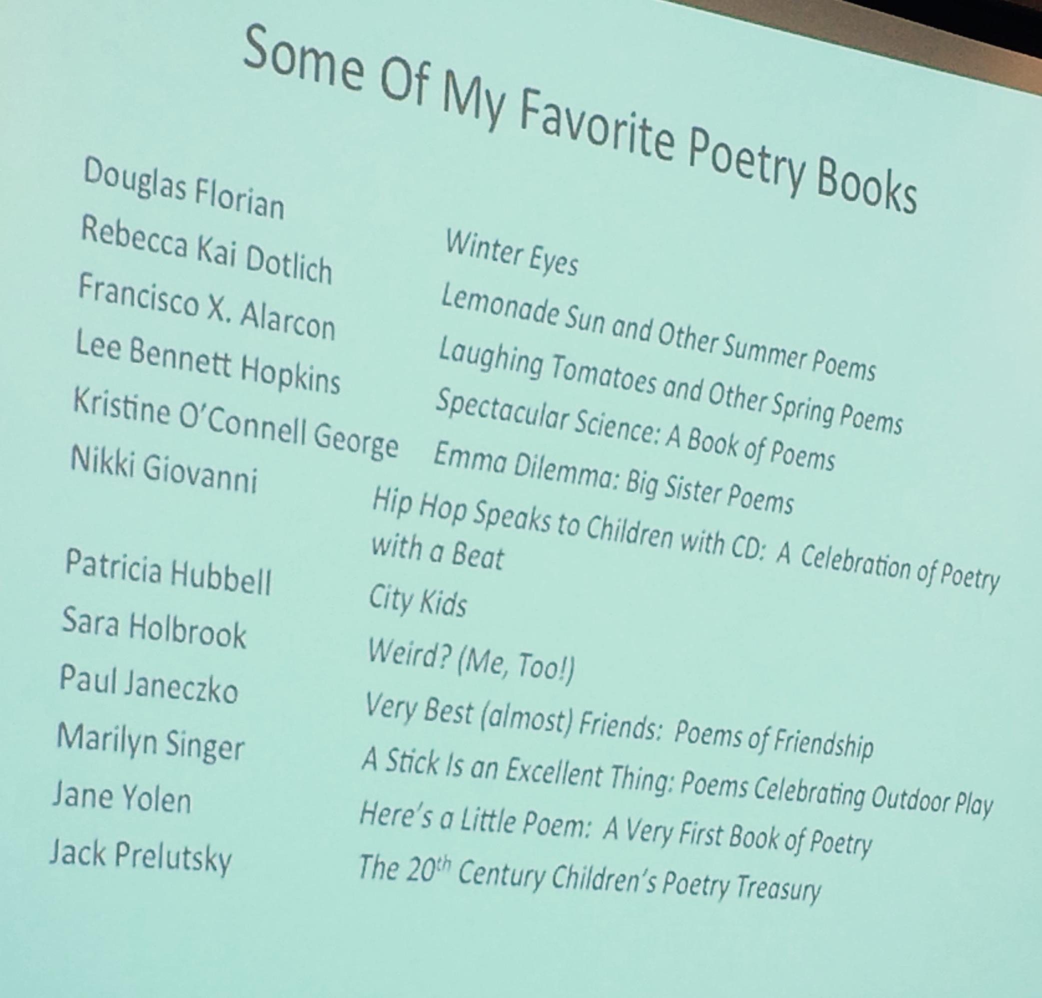 Growing Students Who Love Poetry – TWO WRITING TEACHERS