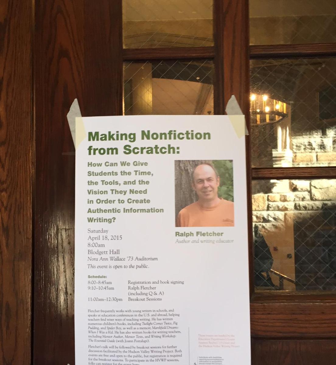 Learning From Ralph Fletcher: Teaching Authentic Information Writing ...