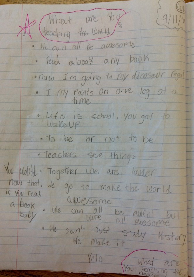 The Importance of the Notebook – TWO WRITING TEACHERS