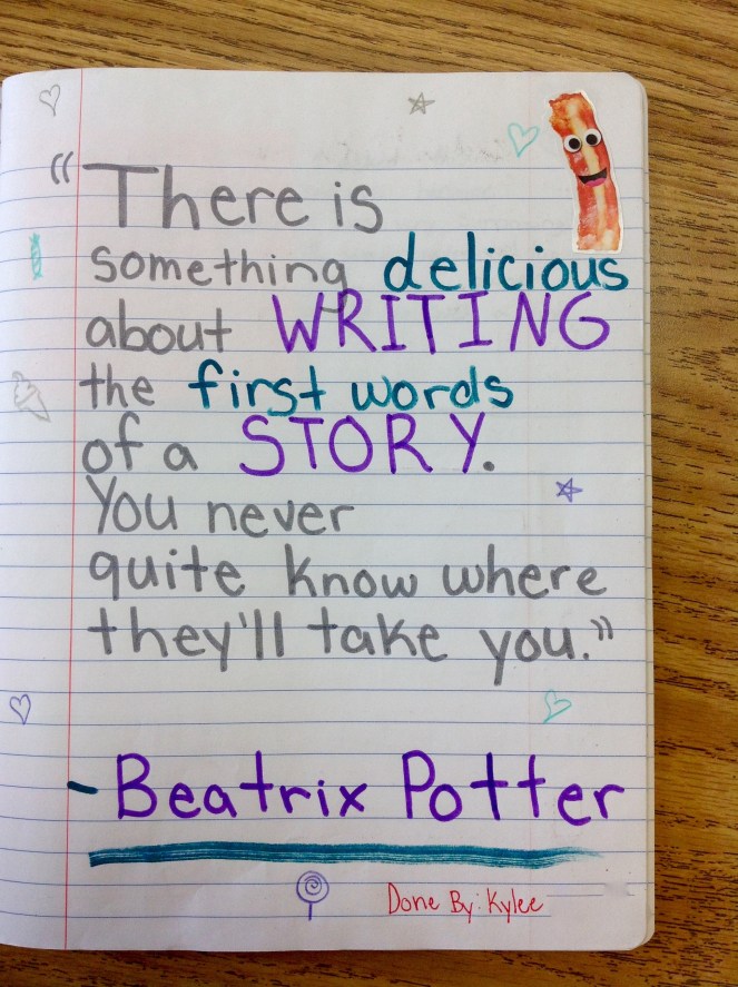 The Importance of the Notebook – TWO WRITING TEACHERS