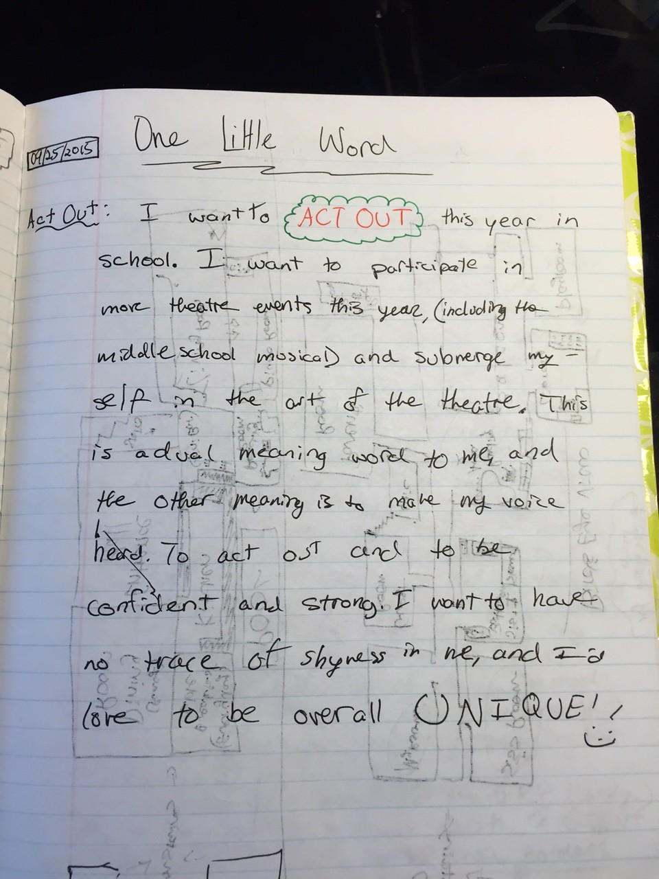 A View From The Classroom: Month One. – TWO WRITING TEACHERS