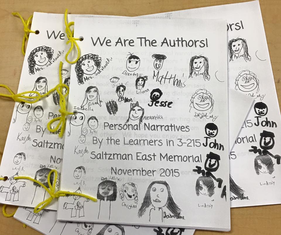 We Are The Authors: Publishing Decisions – TWO WRITING TEACHERS