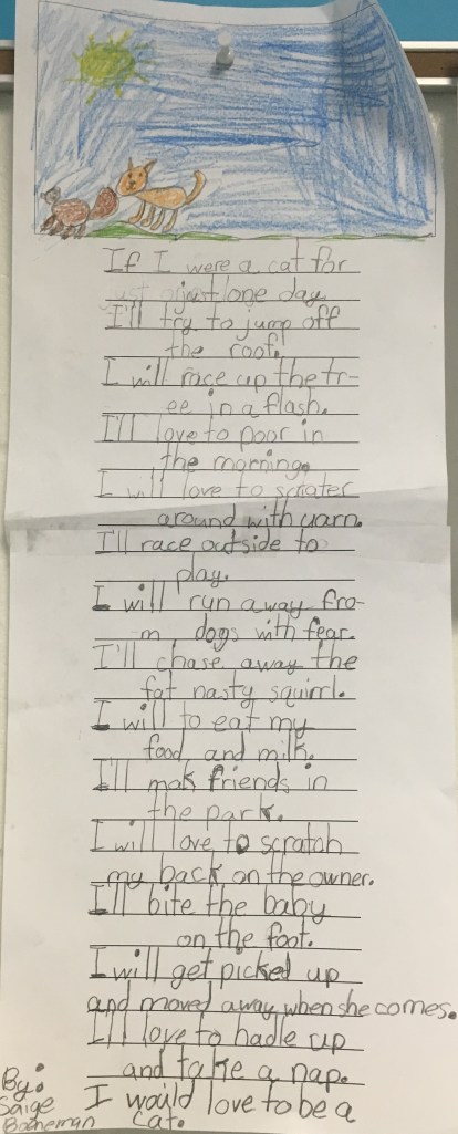 A Poetry Break: If I Were… – TWO WRITING TEACHERS