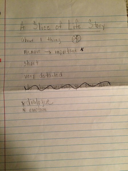 An Easy Guide to Introduce Slice of Life Writing – TWO WRITING TEACHERS