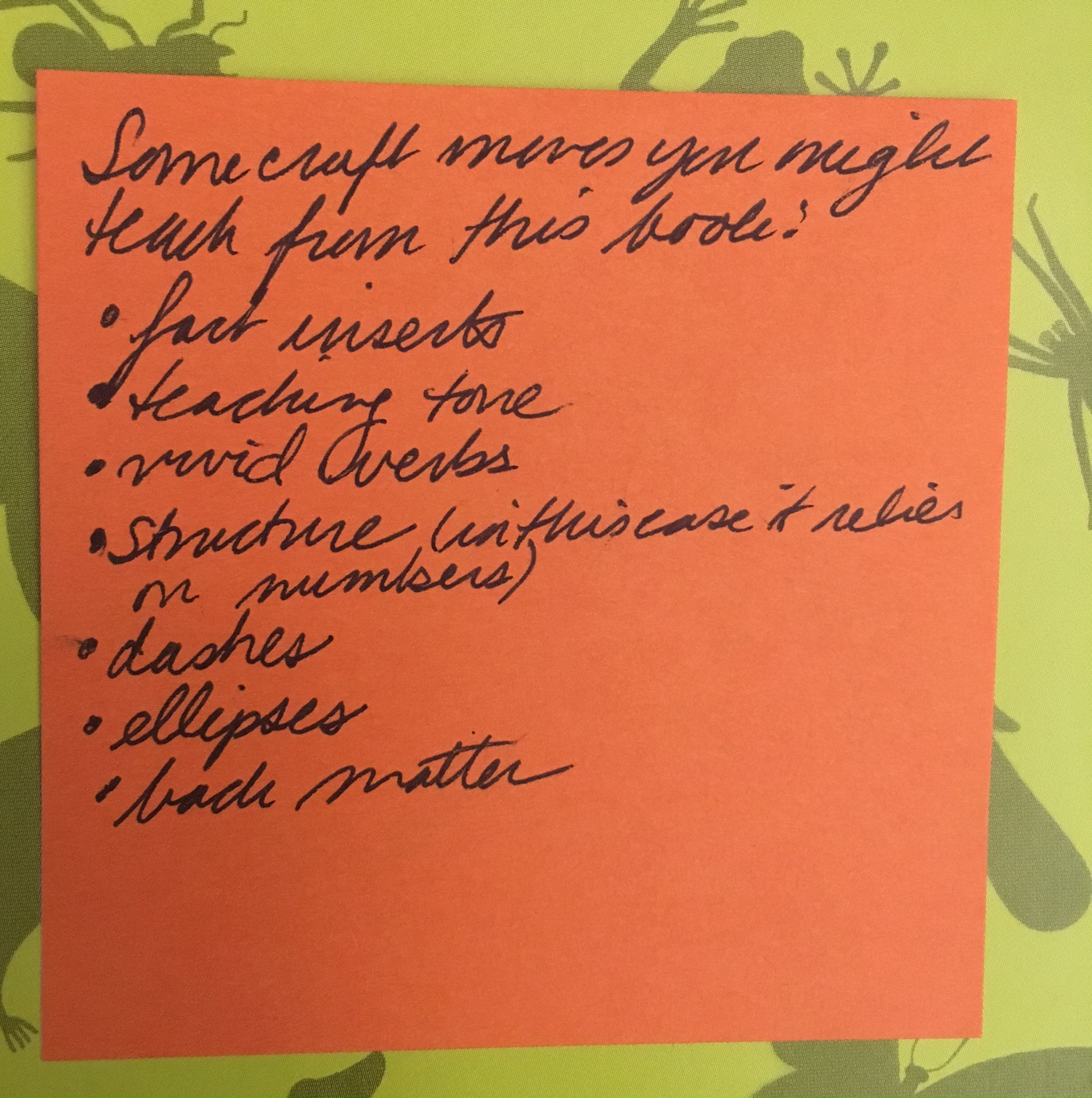 Creating Teaching Tools for Picture Books – TWO WRITING TEACHERS