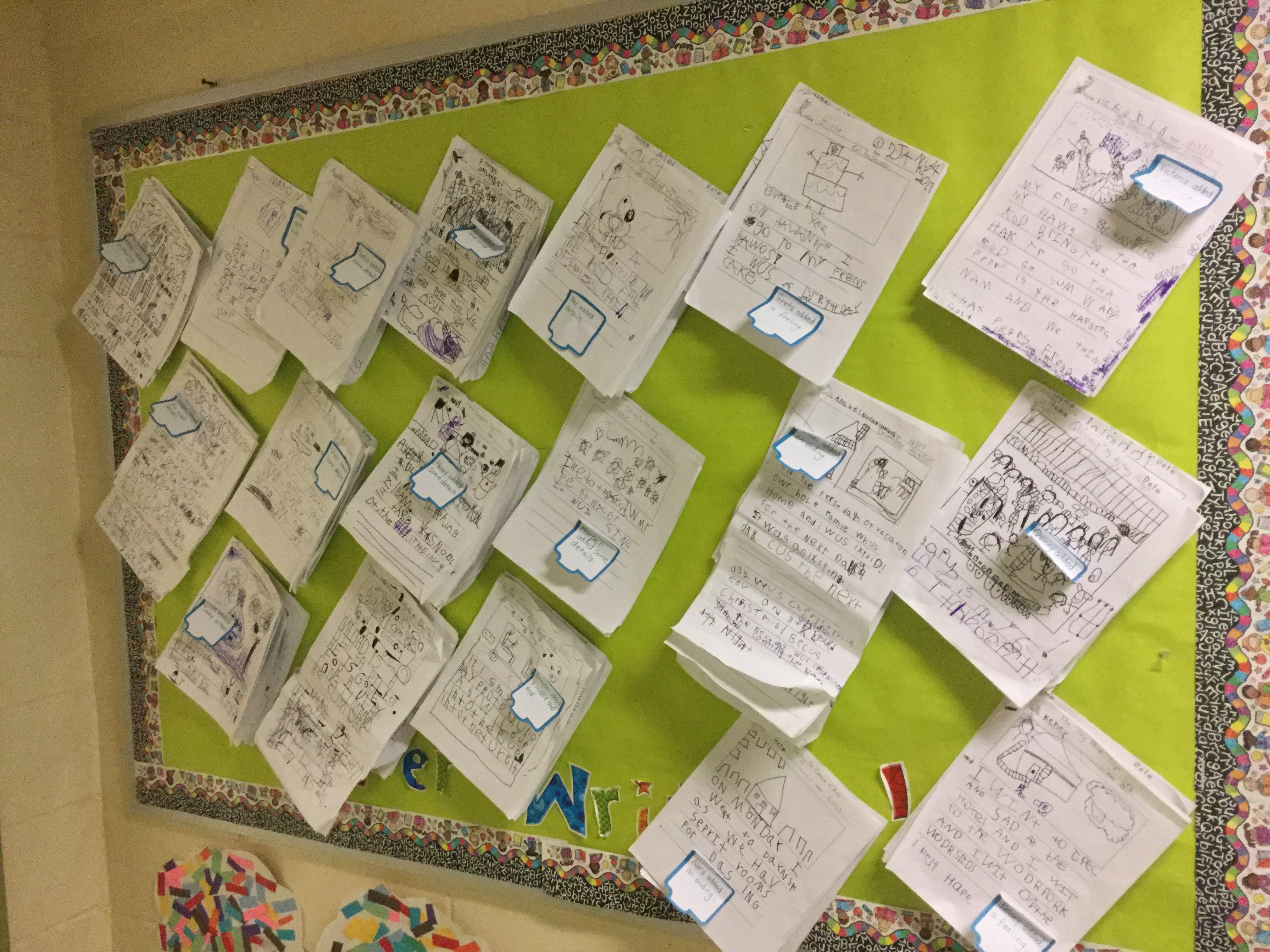 Overcoming Anxiety About Displaying Student Writing – TWO WRITING TEACHERS