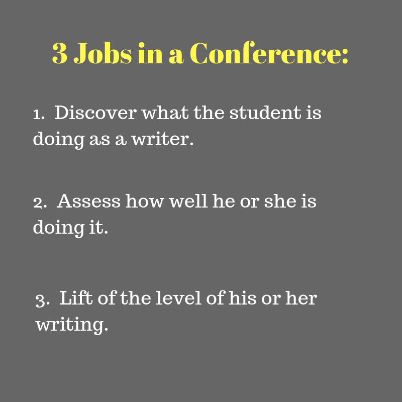 Writing Conferences: What to Do When a Writer Doesn’t Say Much? – TWO ...