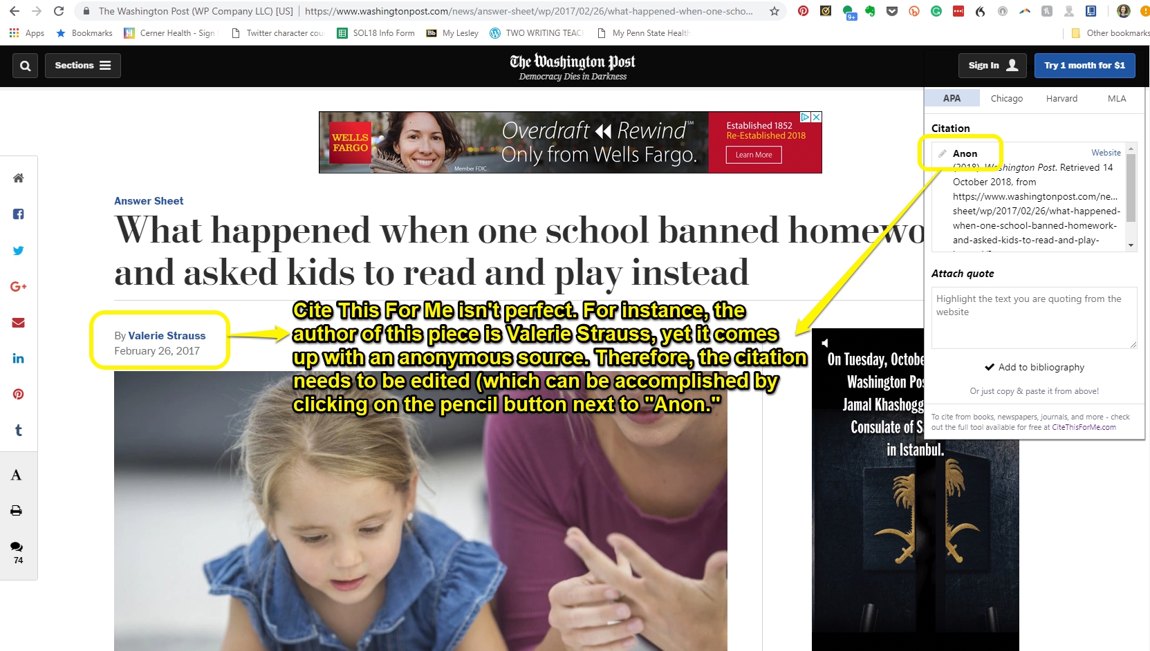 A Quick Way to Deal with Bibliographies for Elementary School Writers ...