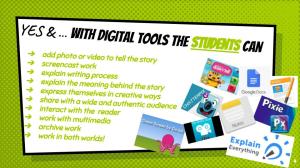 Yes &… with Digital Tools We Can – TWO WRITING TEACHERS