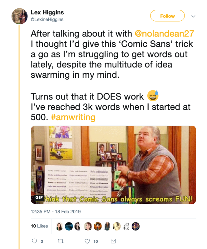 The Comic Sans Trick – TWO WRITING TEACHERS