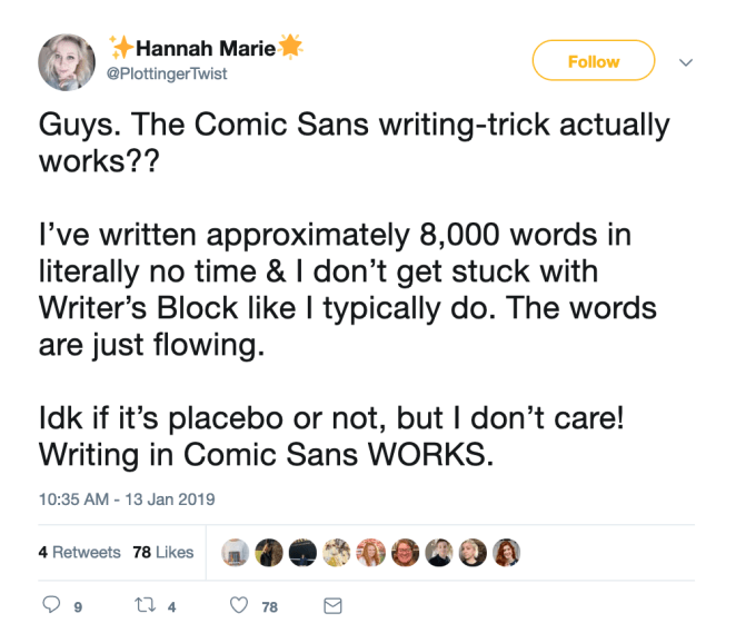 The Comic Sans Trick – TWO WRITING TEACHERS