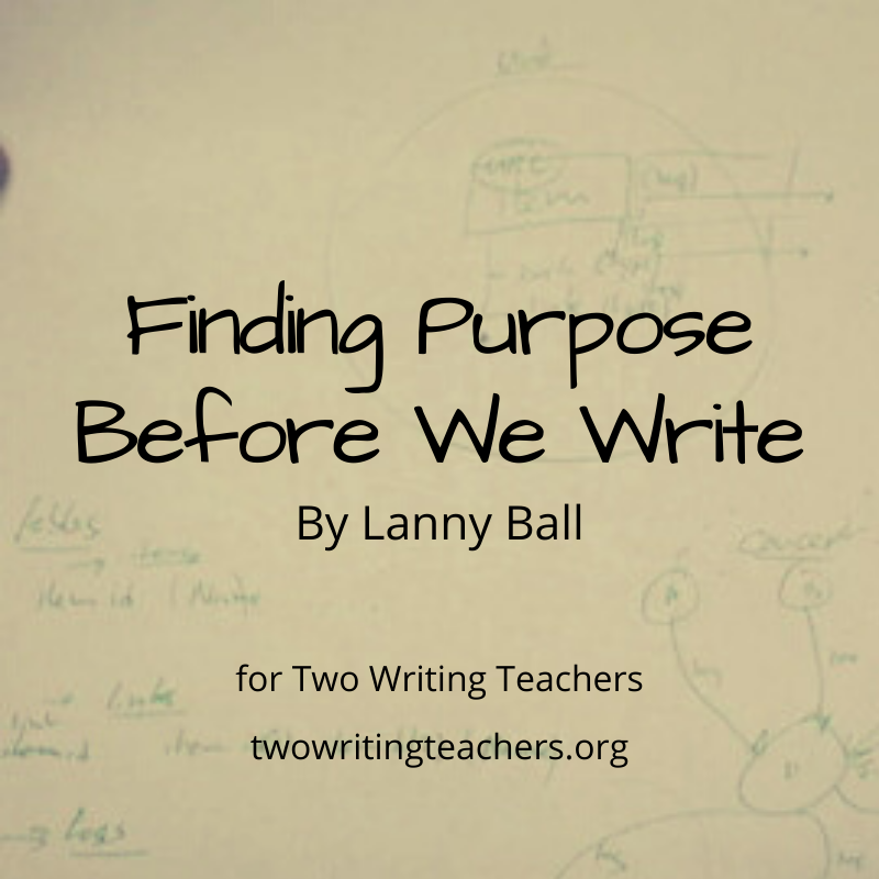 Finding Purpose Before We Write: Making the Most of Planning ...