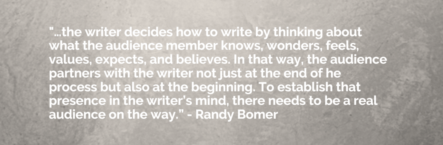 The Importance of Audience – TWO WRITING TEACHERS