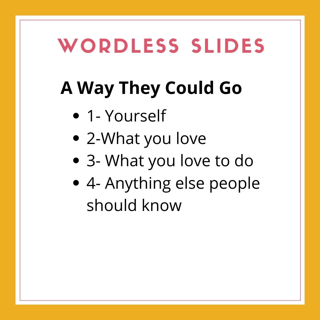 Wordless Slides: Another Way To Get To Know Students – TWO WRITING TEACHERS