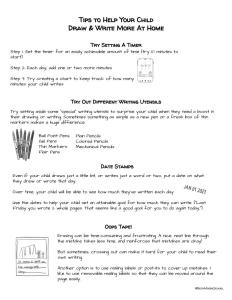 Resources Teachers Can Share With Families: Increase Writing Volume and ...