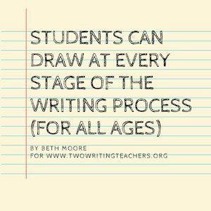 Students Can Draw at Every Stage of the Writing Process (For All Ages ...