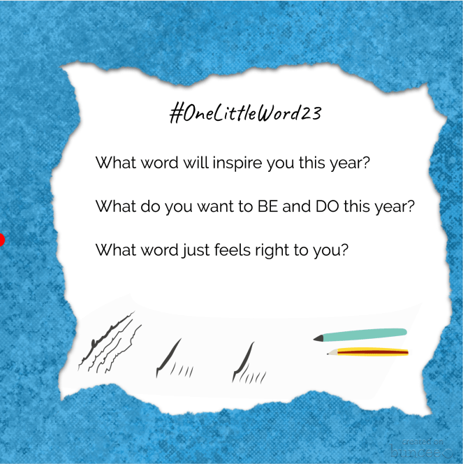 One Little Word (OLW) to Inspire Your Students (and you!) – TWO WRITING ...