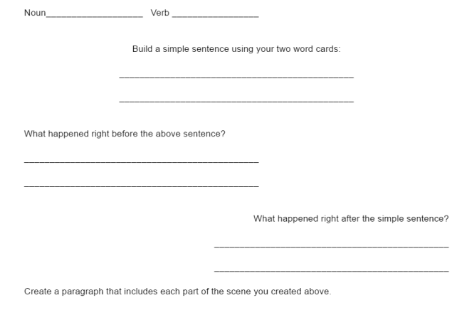 Word-Sentence-Paragraph: Ready-to-Go-Tip – TWO WRITING TEACHERS