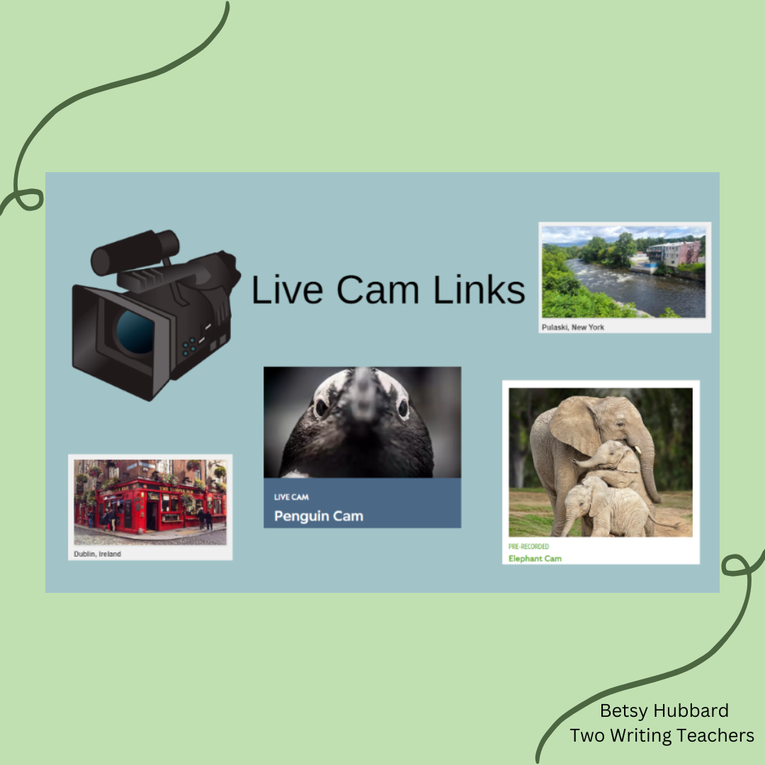 Live Cam Writing Exercise: Ready-to-Go-Tip – TWO WRITING TEACHERS